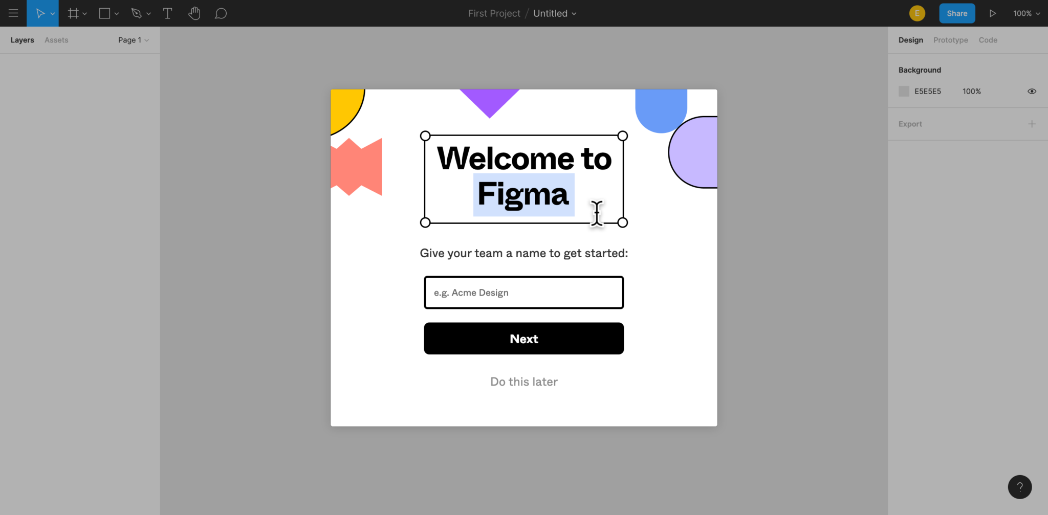 UIデザインツールFigma ①入門編 | FASTCODING BLOG