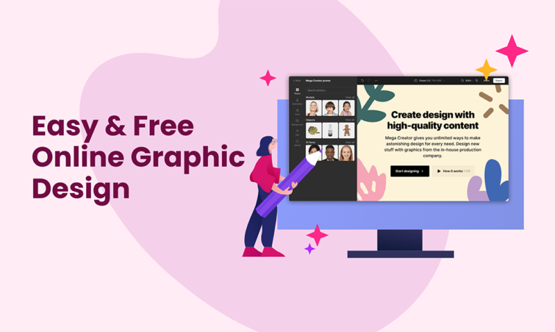 【MEGA CREATOR】Facebook、Instagram、Twitter、YouTube用の画像が簡単に作れちゃう便利サイト | FASTCODING BLOG