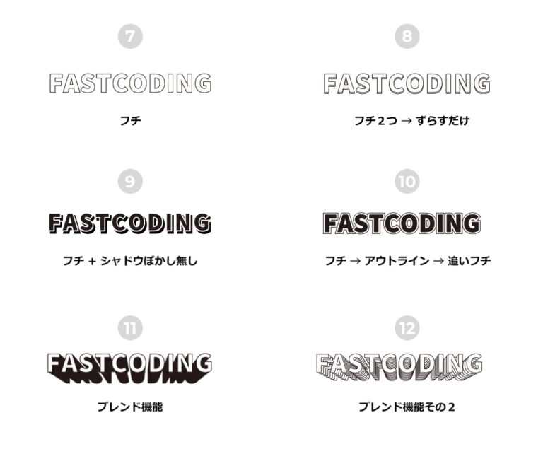 【保存版】イラストレーターで簡単にできるタイトル文字デザイン | FASTCODING BLOG